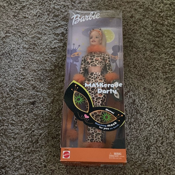 Mattel | Toys | Barbie Masquerade Party Doll With Matching Mask For You ...